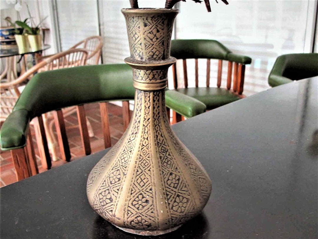 Antique Hookah Base-bronze From Pakistan - Etsy