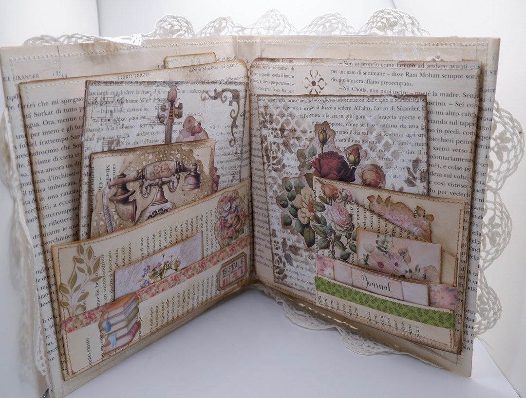 REMEMBER, Junk Journal, Album, Memory Book, Handmade, Mother's Day ...