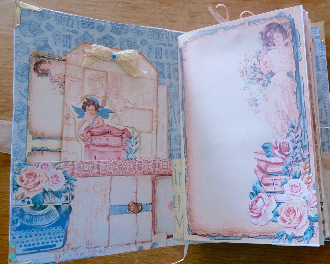 WISPER WRITING POETIC, Journal, Album, Diary, One of a Kind - Etsy