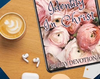 Identity in Christ 30 Day Devotional Journal Digital PDF Download ...