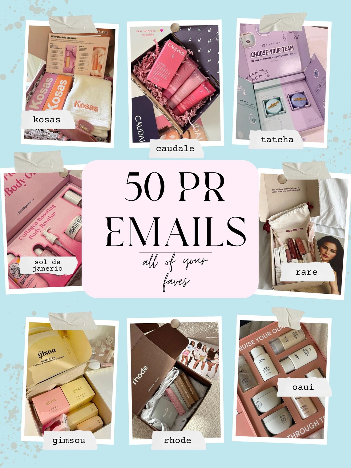 Influencer Pr List, Brand Pr List, Pr Emails - Etsy