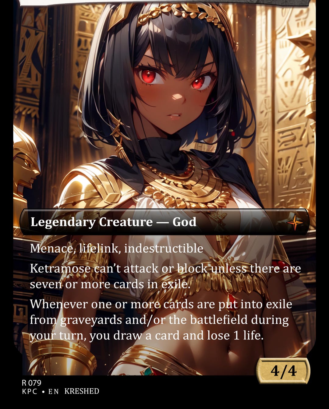 Ketramose, the New Dawn - Waifu Proxy FOIL - Etsy