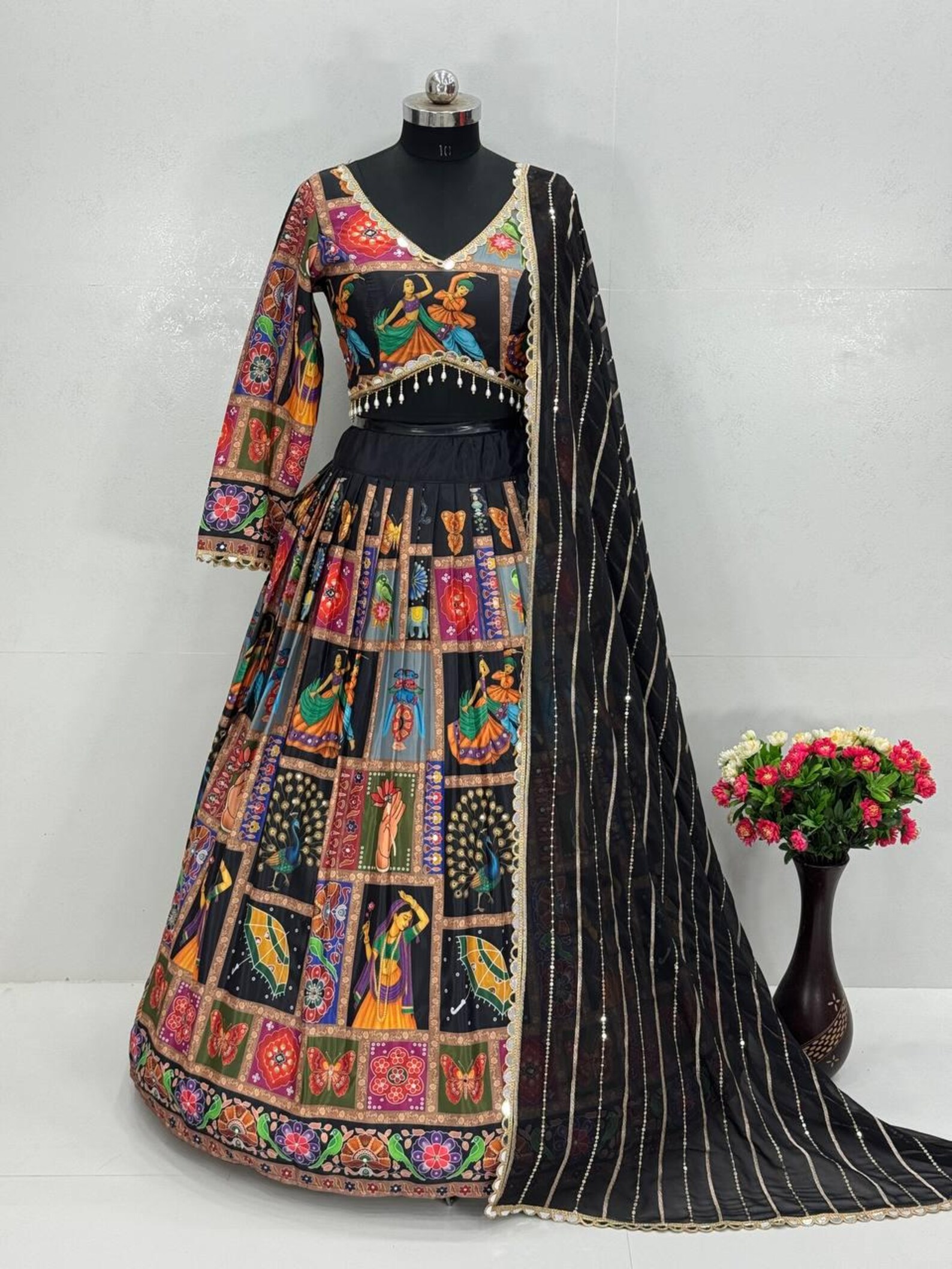 Garba Dress Navratri Garba Lehenga Choli Navratri Chaniya Choli ...