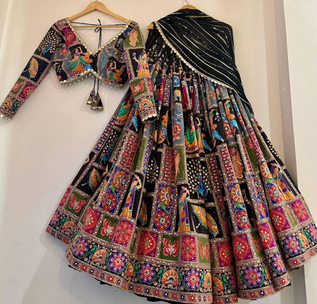 Garba Dress Navratri Garba Lehenga Choli Navratri Chaniya Choli ...