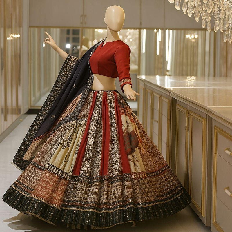 Navratri Chaniya Choli Silk - Etsy