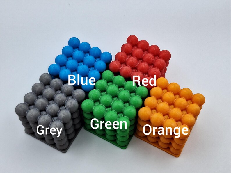 SC, FCC, BCC Unit Cell Model Set | Chemistry Model | Crystallography ...