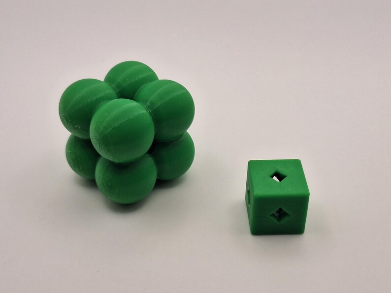 Simple Cubic Unit Cell Model Set | Chemistry Model | Crystallography ...