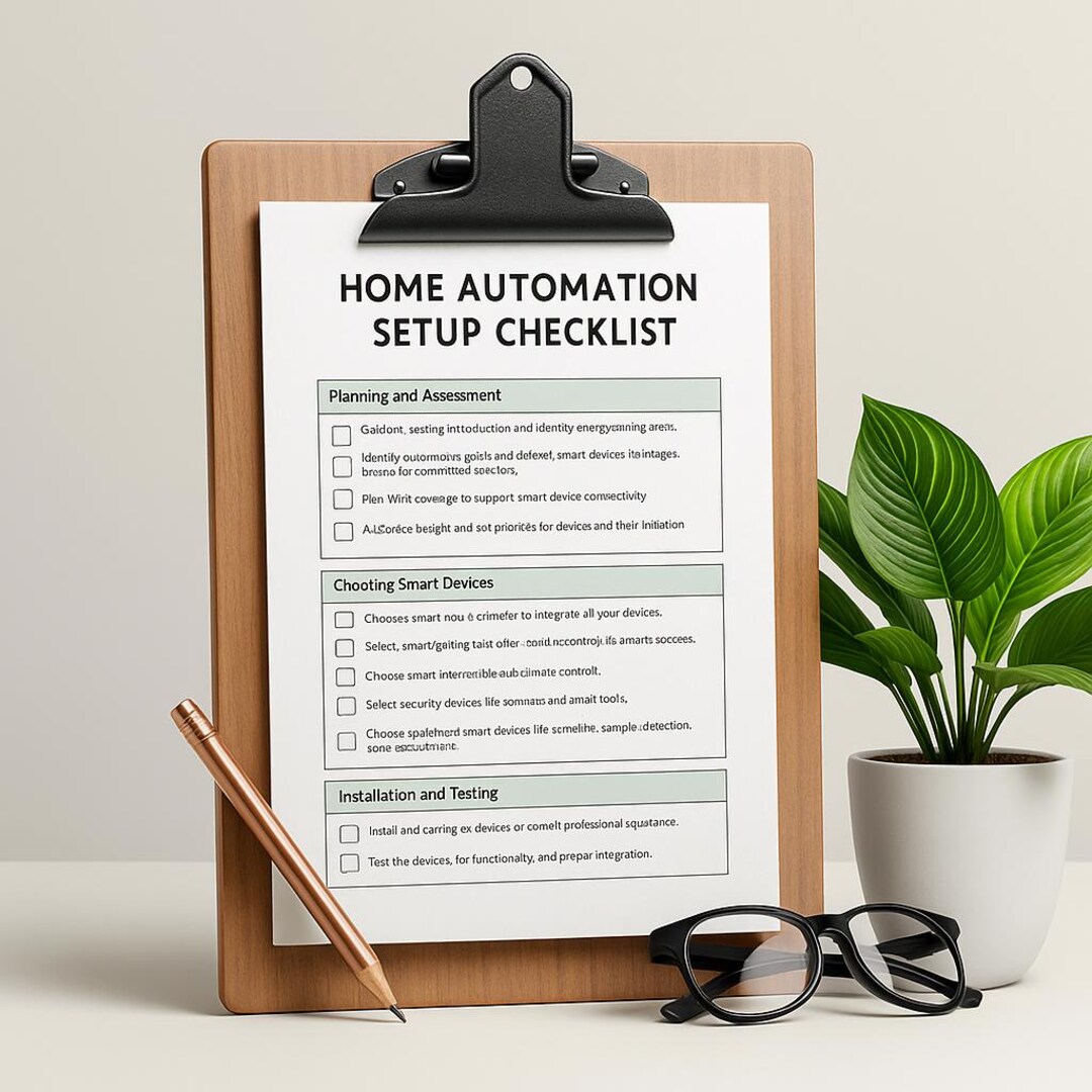 Smart Home Automation Setup Checklist, Manage Your Home Devices Easily ...
