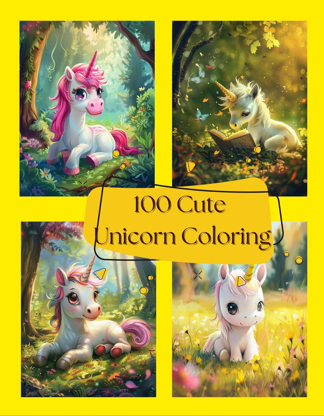 100 Cute Unicorn Coloring Pages for Kids – Printable Unicorn Coloring ...