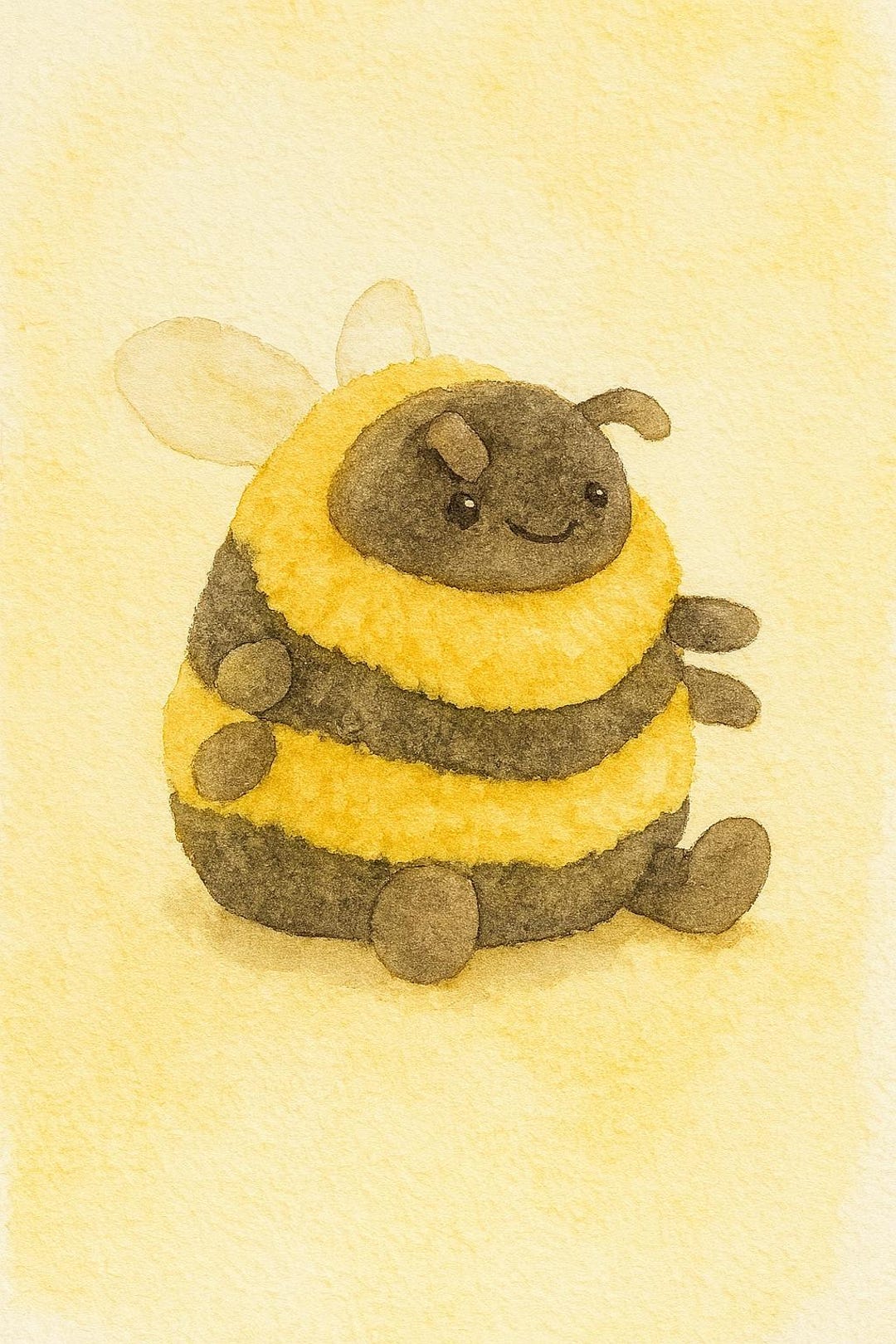 Jellycat Inspired A4 Poster - Bumblebee - Etsy