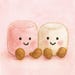 Jellycat Inspired Poster - Pink Marshmallows - A5 or A4 Available - Etsy