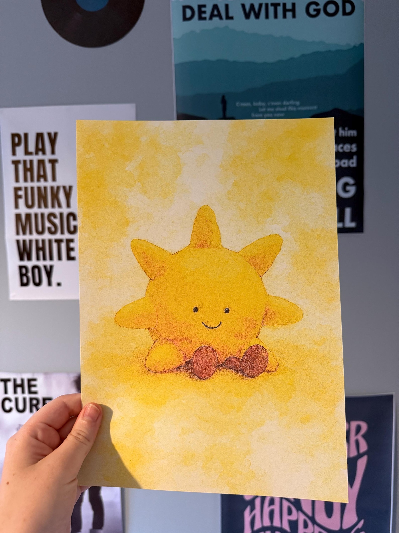 Jellycat Inspired A4 Poster - Sunshine - Etsy UK