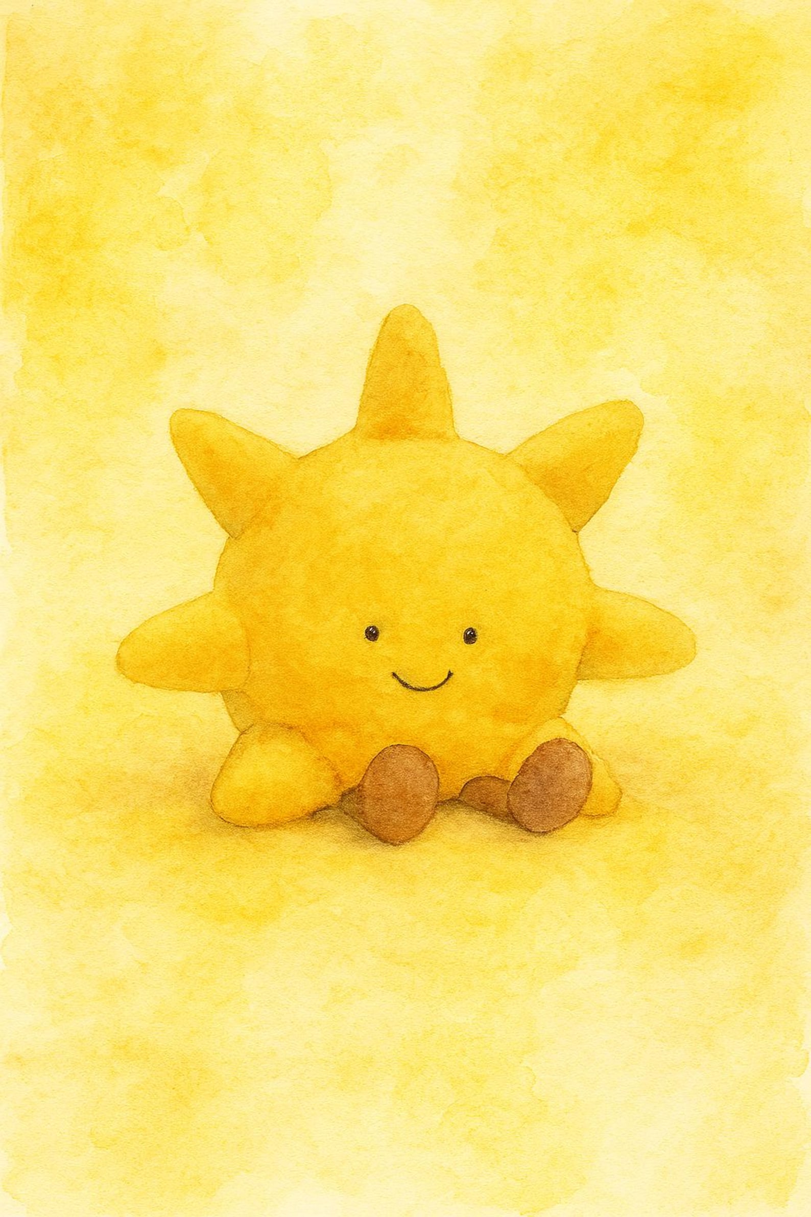 Jellycat Inspired A4 Poster - Sunshine - Etsy UK