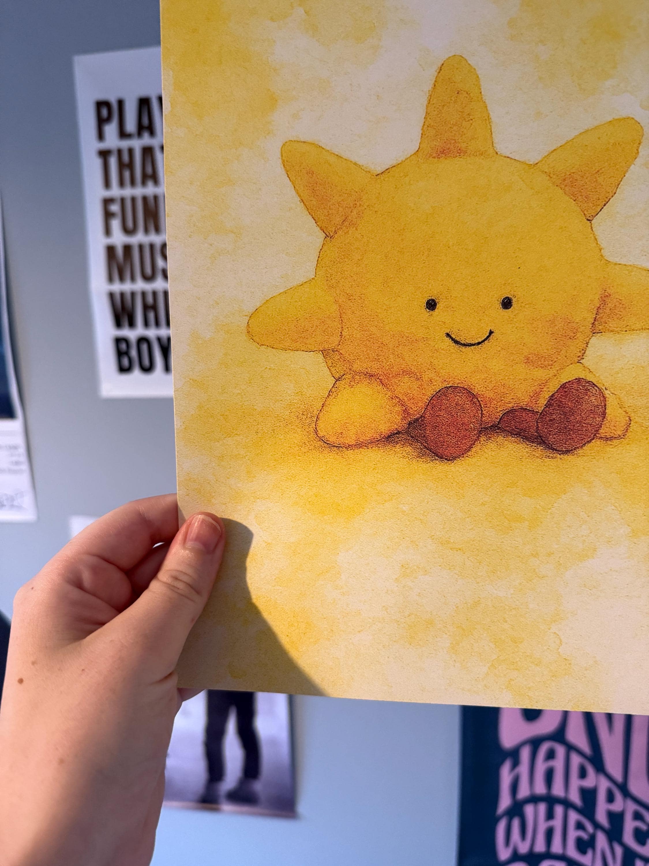 Jellycat Inspired A4 Poster - Sunshine - Etsy UK
