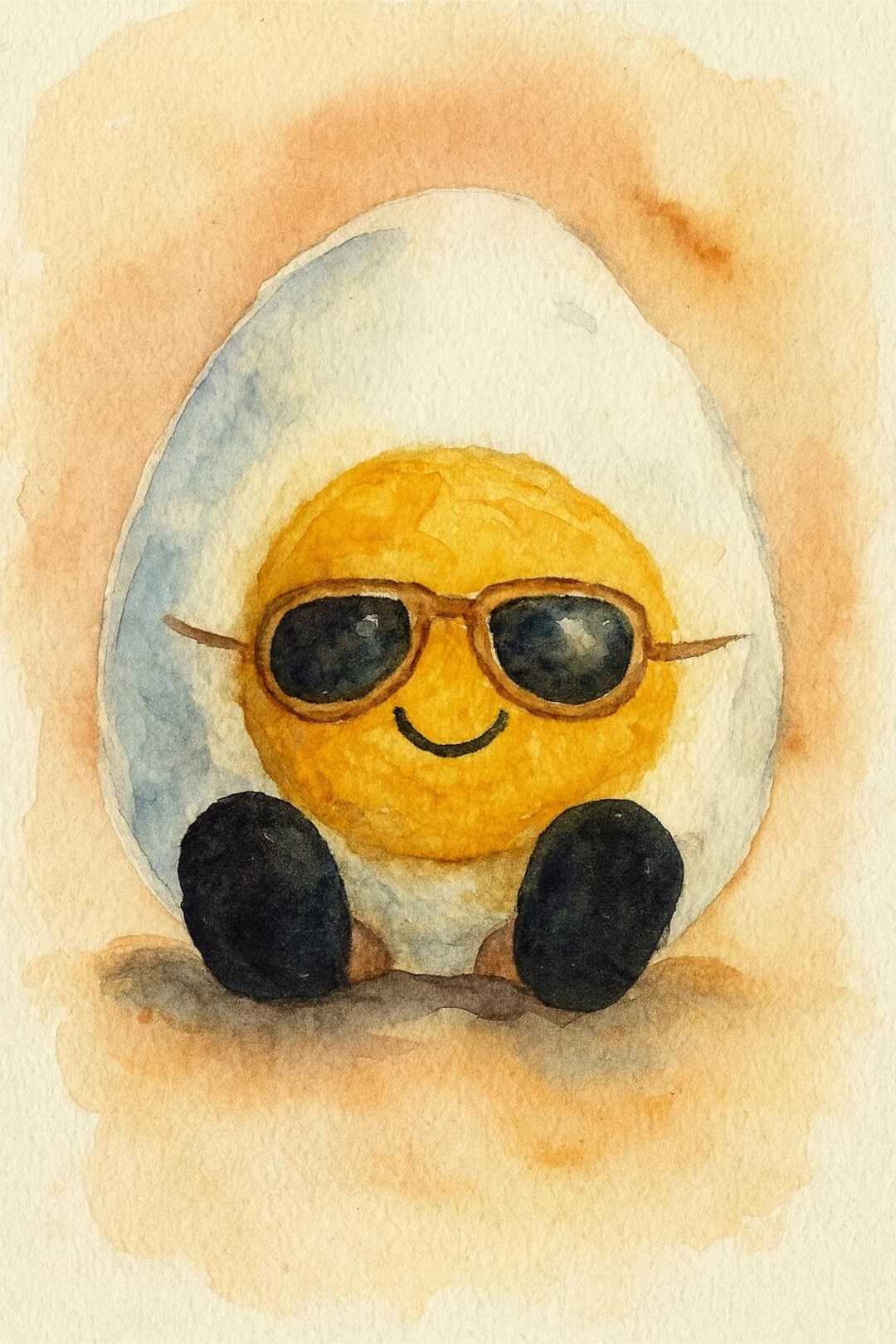 Jellycat Inspired A4 Poster - Cool Egg - Etsy