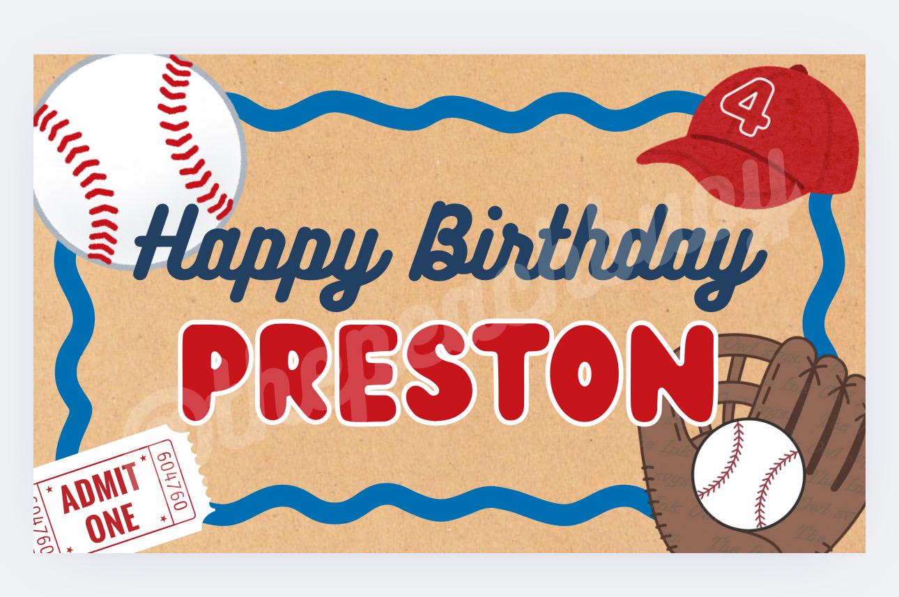 Custom Hand-painted Birthday Banner - Etsy