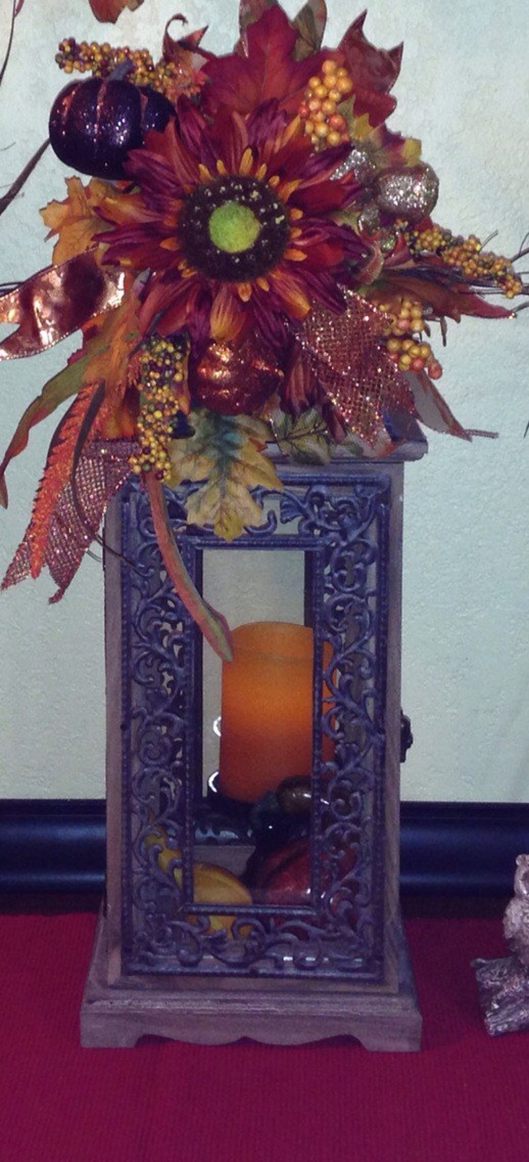 Fall Colorful Lantern Swag! - Etsy