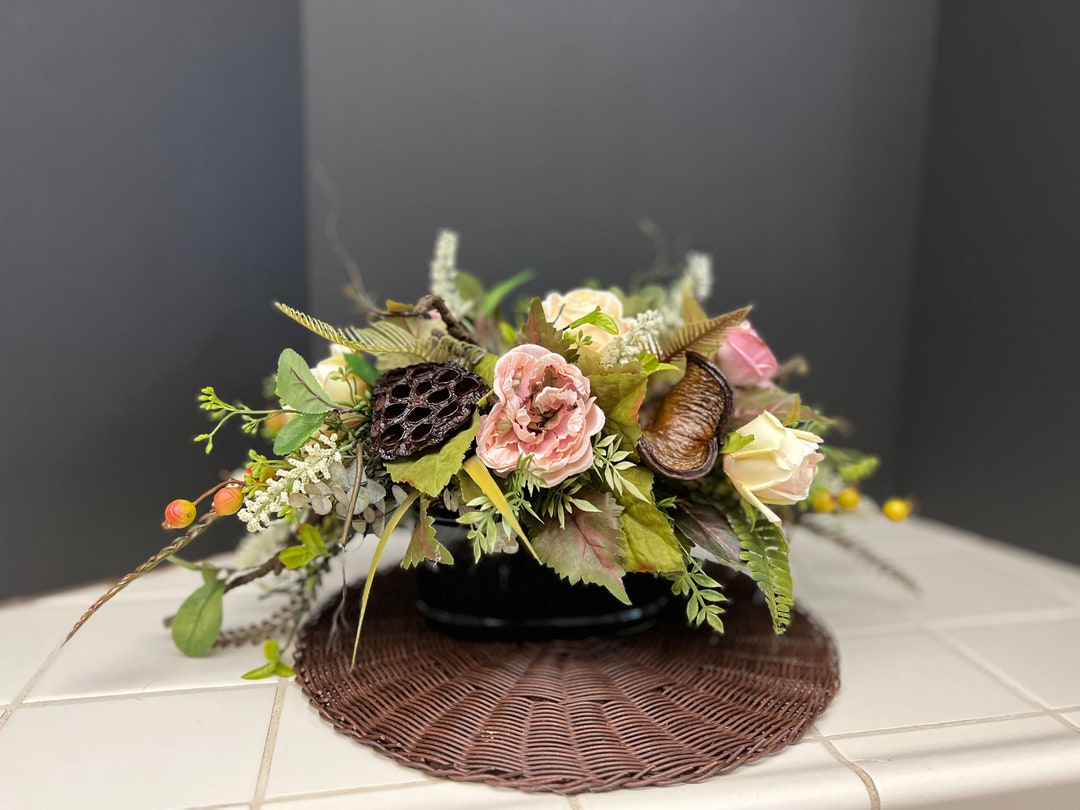 Everyday Floral Centerpiece, Office or Home Decor - Etsy