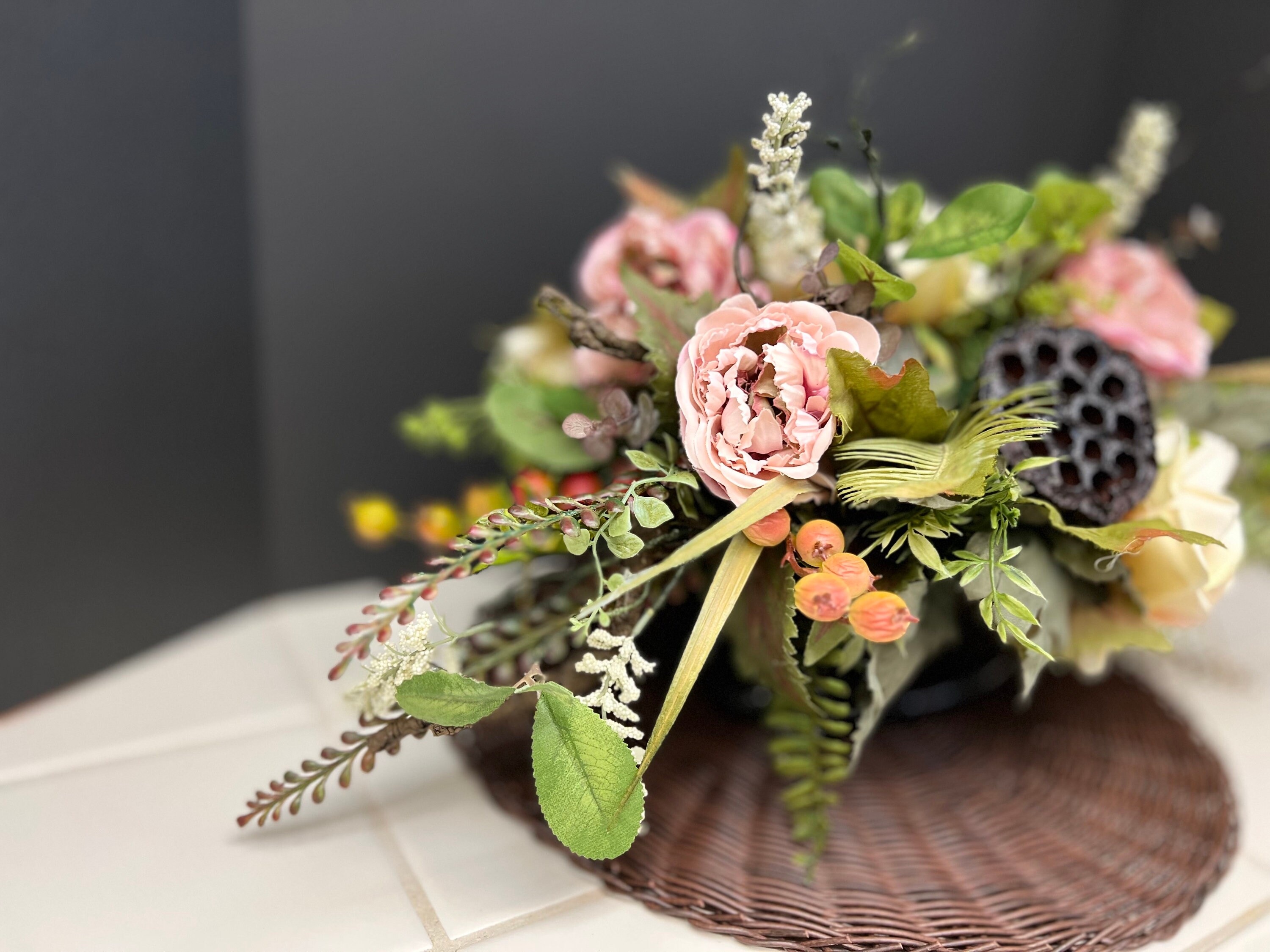 Everyday Floral Centerpiece, Office or Home Decor - Etsy