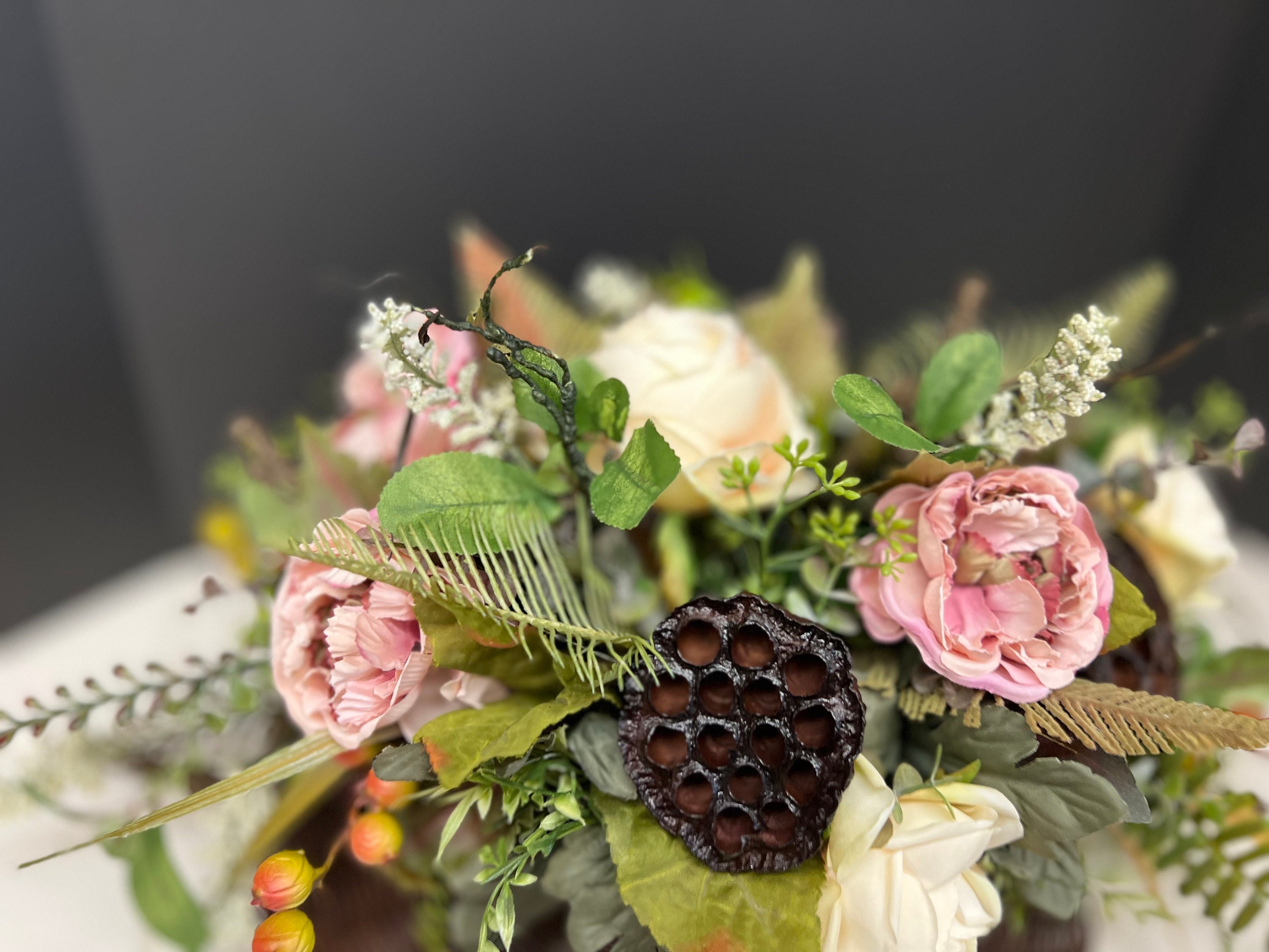 Everyday Floral Centerpiece, Office or Home Decor - Etsy