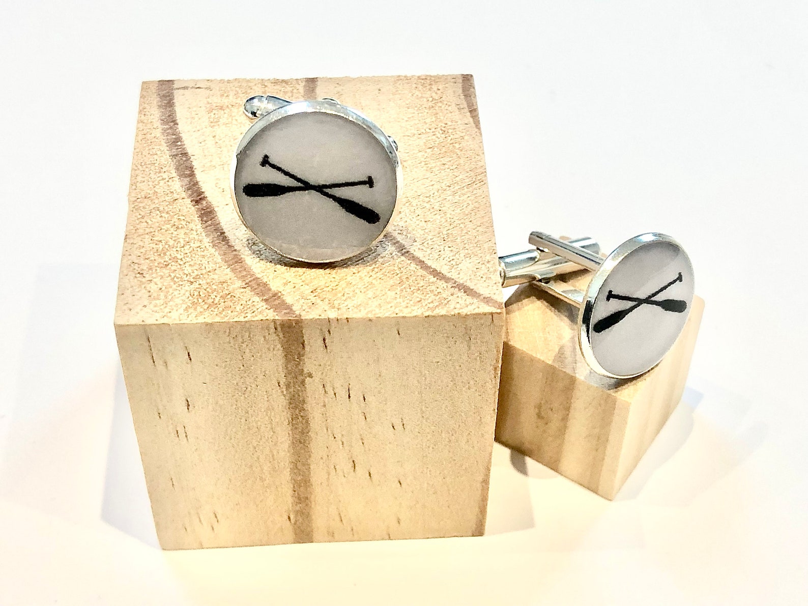 Rowing Cufflinks, Rowing Gifts, Rowing Paddle Cufflinks, Rowers, Rowing ...