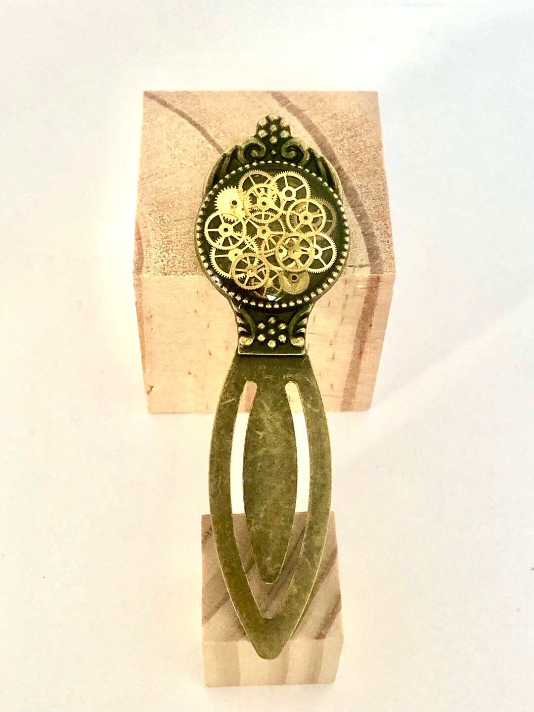 Steampunk Bookmark, Gifts for Goths, Steam Punk Cuff Links, Book Lovers ...