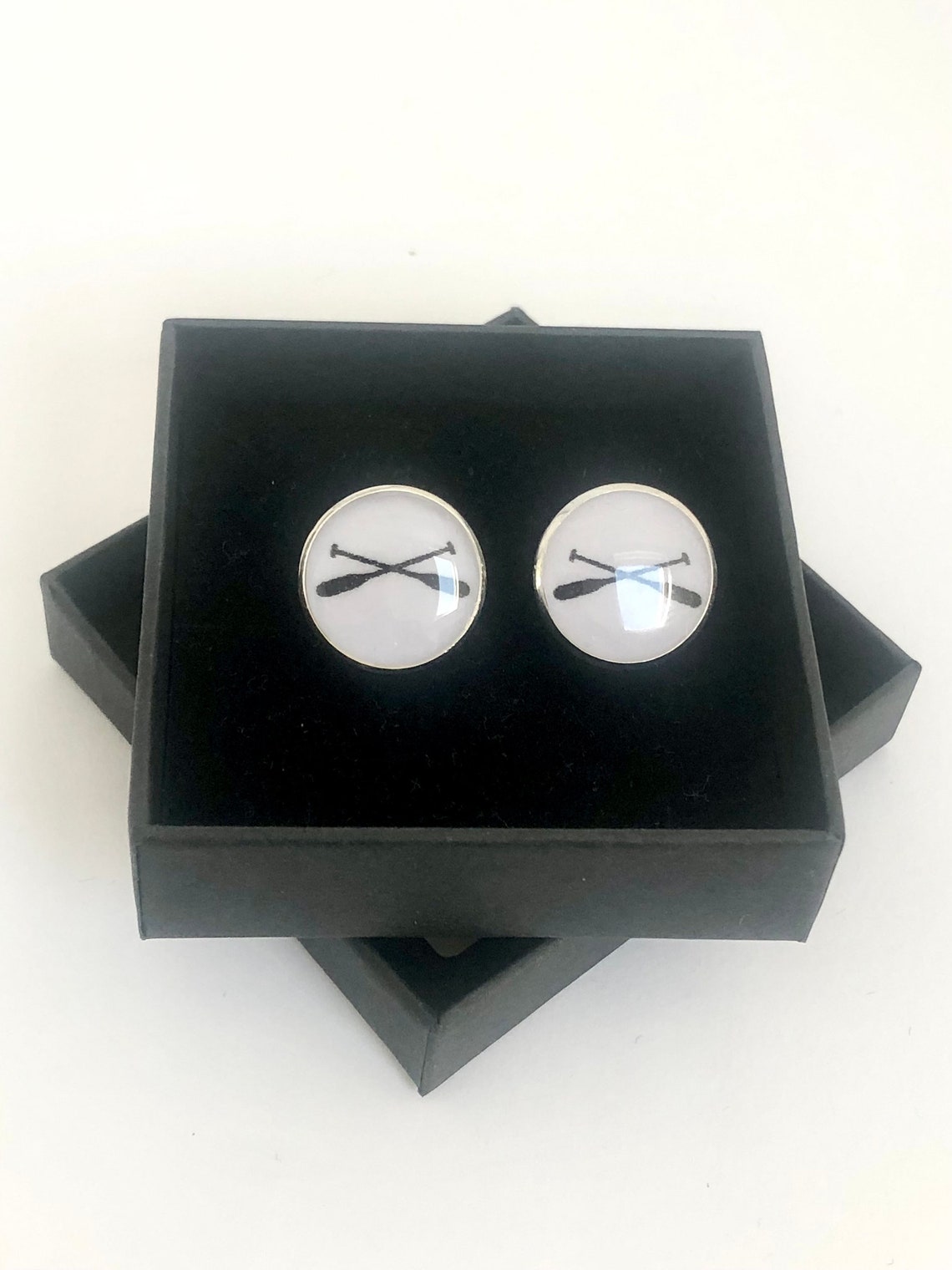 Rowing Cufflinks, Rowing Gifts, Rowing Paddle Cufflinks, Rowers, Rowing ...