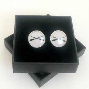 Rowing Cufflinks, Rowing Gifts, Rowing Paddle Cufflinks, Rowers, Rowing ...