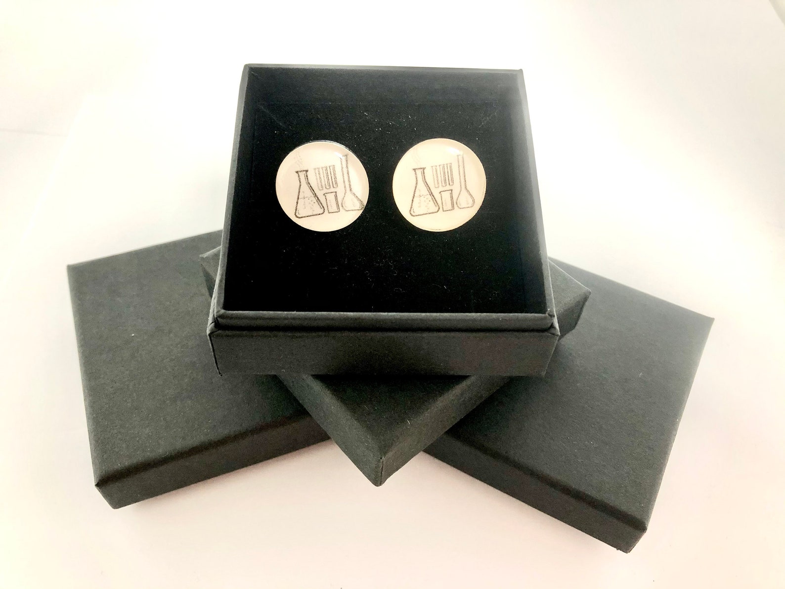 Chemistry Cufflinks Science Cufflinks Gifts for Teachers - Etsy