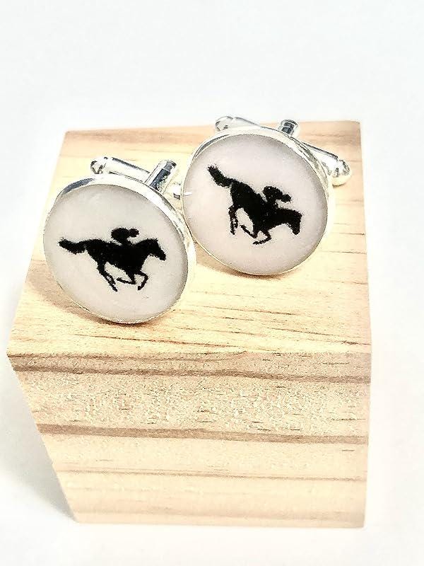 Horse Riding Cufflinks, Horse Cufflinks, Horse Racing Cufflinks, Sport ...