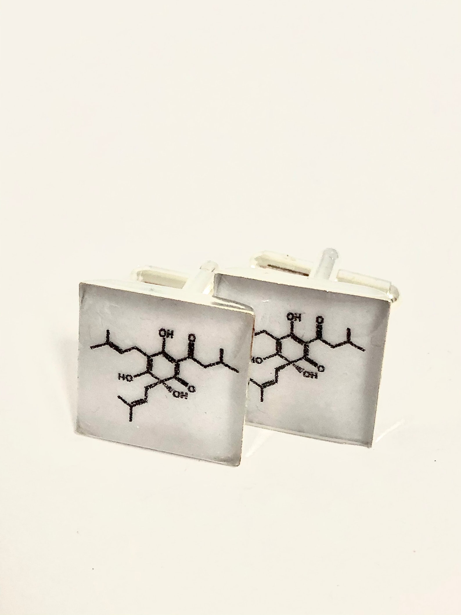 Cufflinks, Cuff Links, Molecular Structure Cufflinks, Beer Cufflinks ...