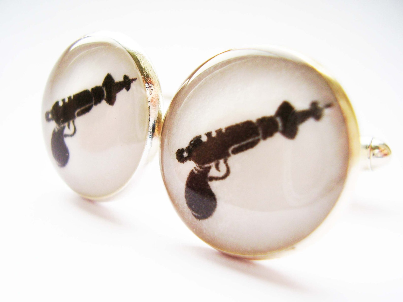 Ray Gun Cufflinks Retro Science Cufflinks Sci Fi Cufflinks - Etsy