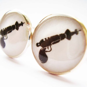 Ray Gun Cufflinks Retro Science Cufflinks Sci Fi Cufflinks - Etsy