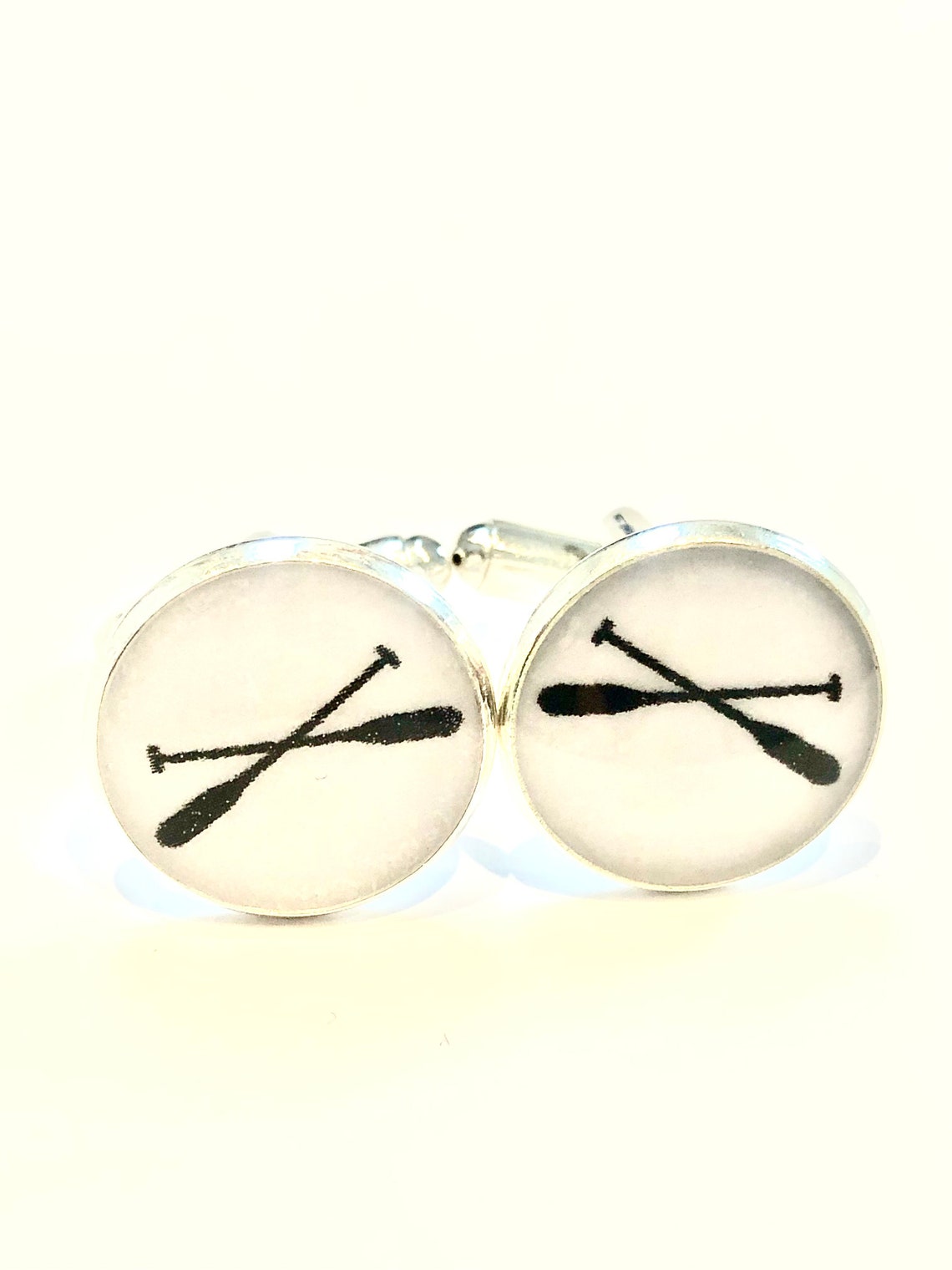 Rowing Cufflinks, Rowing Gifts, Rowing Paddle Cufflinks, Rowers, Rowing ...