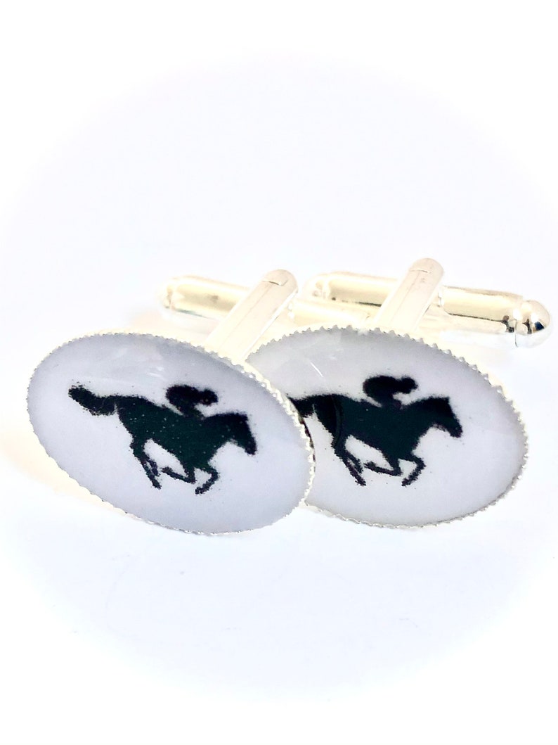 Horse Riding Cufflinks, Horse Cufflinks, Horse Racing Cufflinks, Sport ...