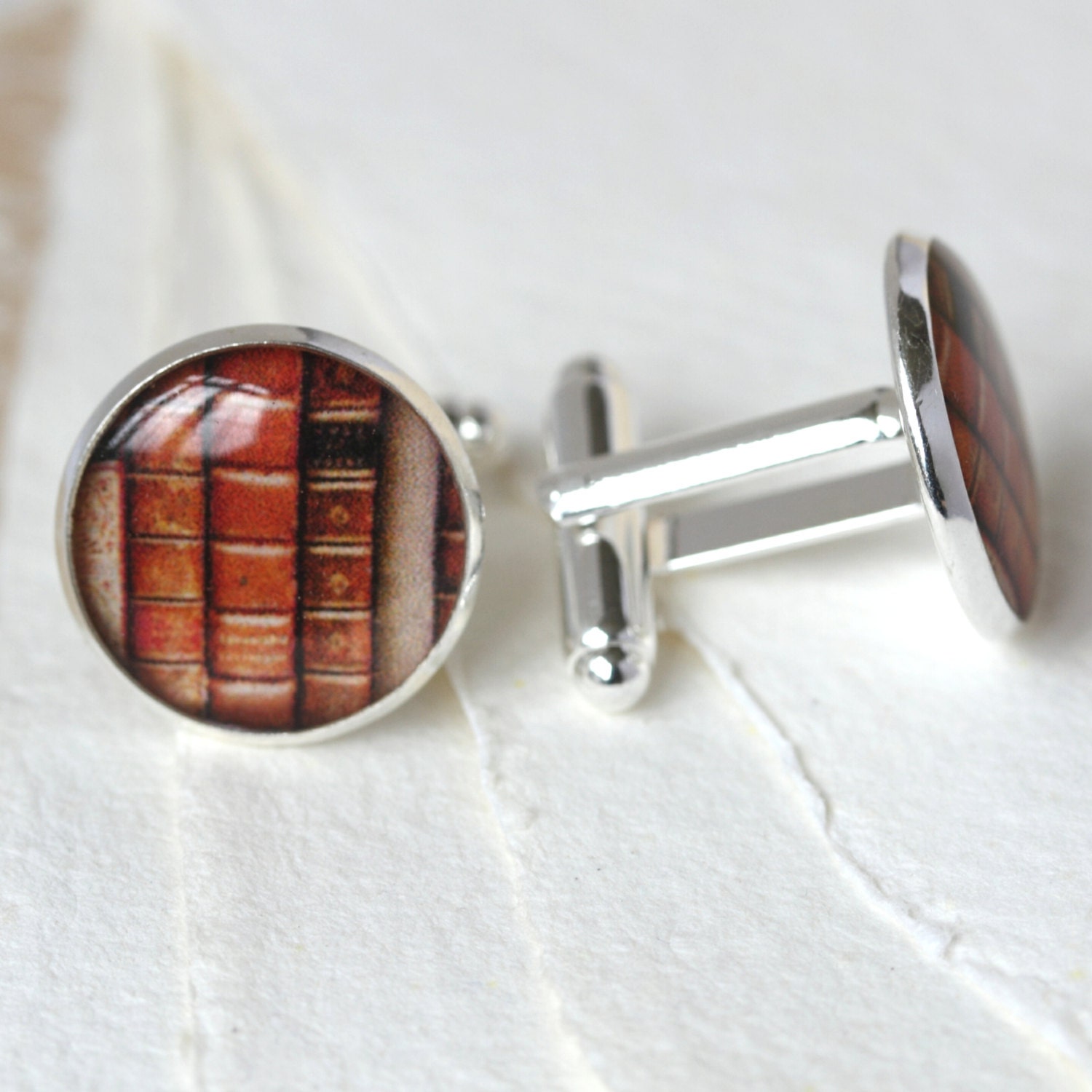 Book Cufflinks, Book Lovers Cufflinks, Book Club Cufflinks, Book Lovers ...