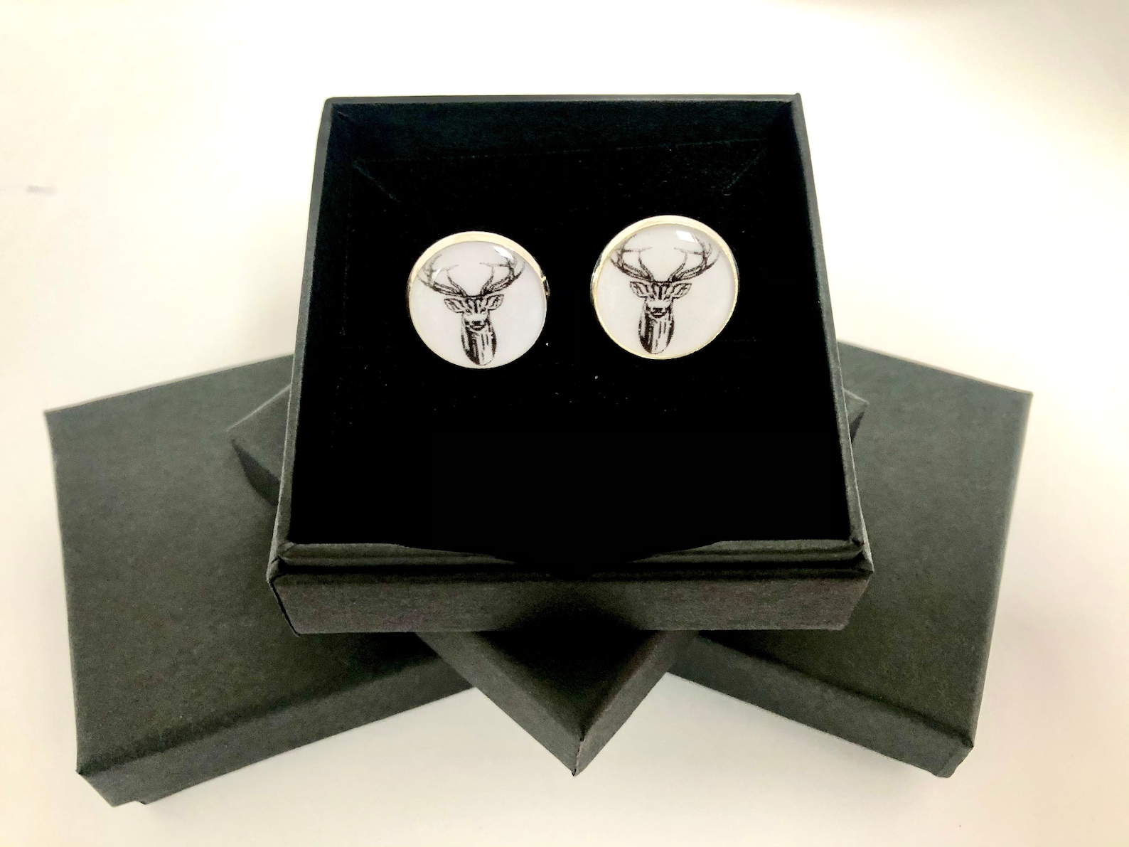 Stag Cufflinks, Stags Head Cufflinks, Stag Party Cuffflinks, Nature ...