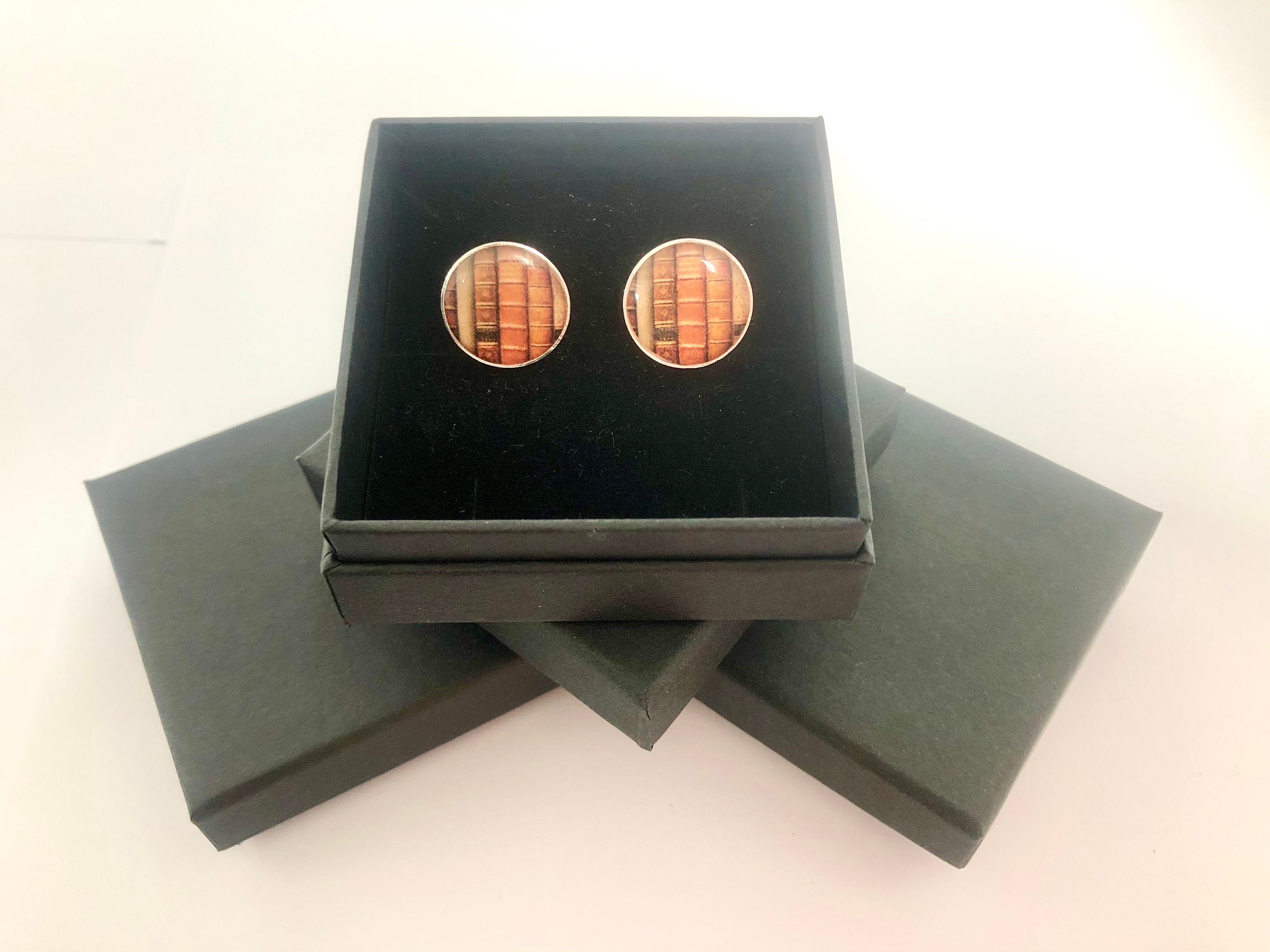 Book Cufflinks, Book Lovers Cufflinks, Book Club Cufflinks, Book Lovers ...