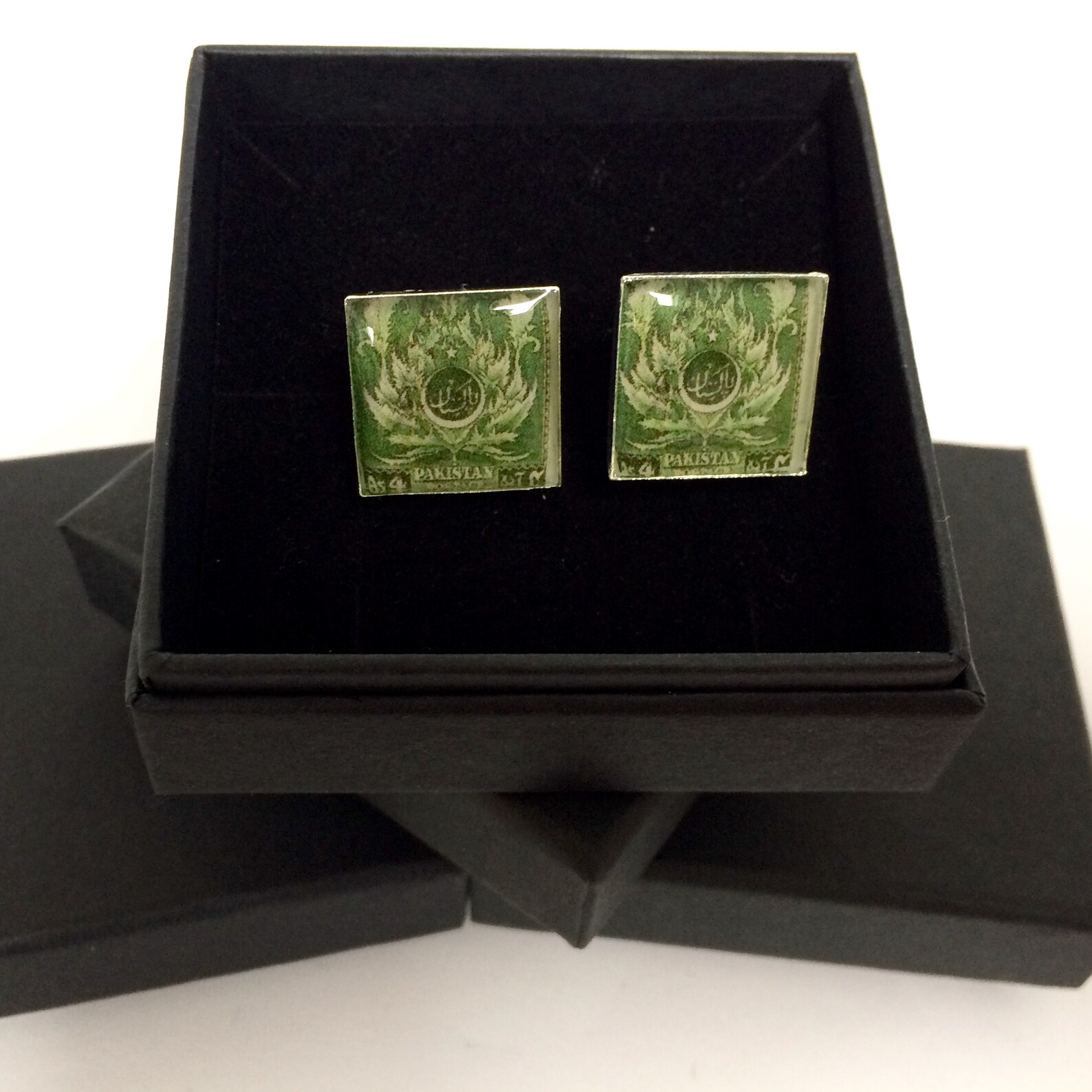 Green Cufflinks, Emerald Green Cufflinks, Sage Green Cufflinks, Sea ...