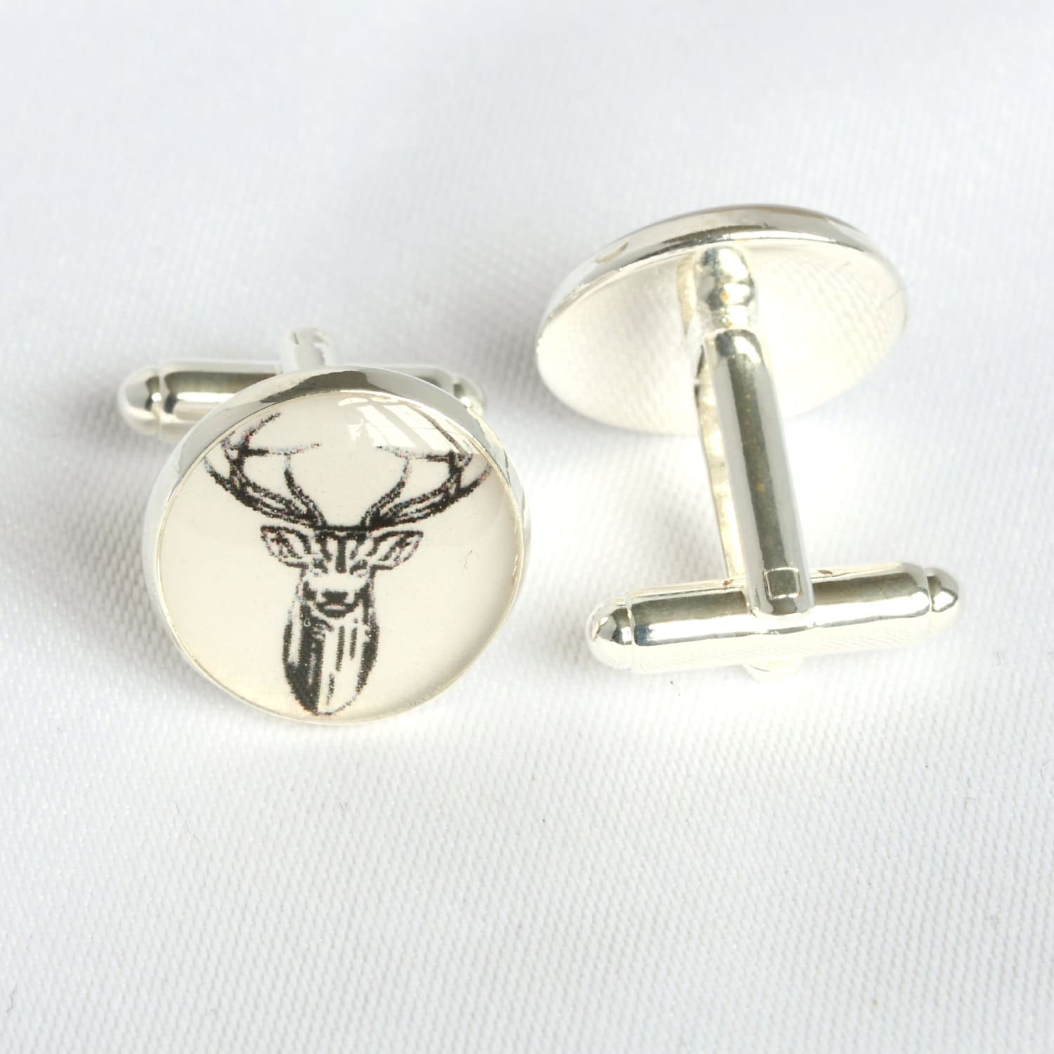 Stag Cufflinks, Stags Head Cufflinks, Stag Party Cuffflinks, Nature ...