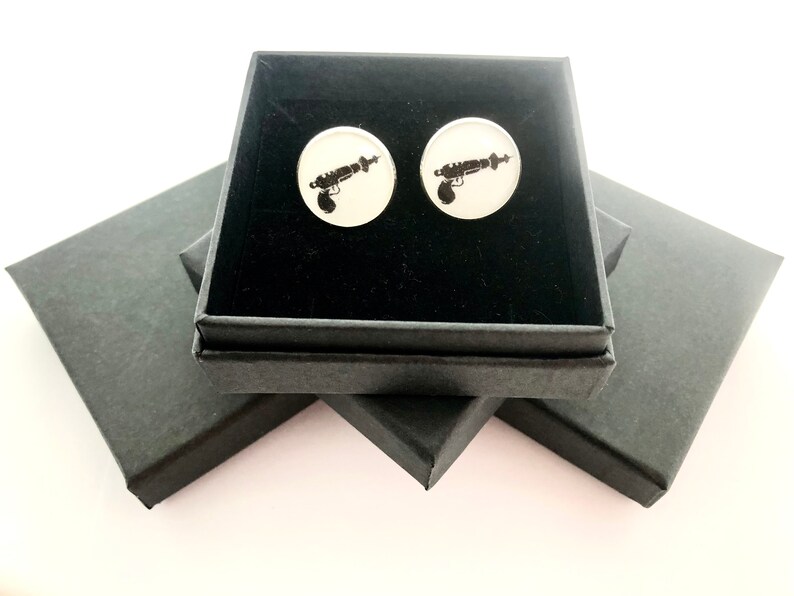 Ray Gun Cufflinks Retro Science Cufflinks Sci Fi Cufflinks - Etsy
