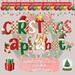 Christmas Classic Alphabet PNG Clipart – Includes 6 Xmas Styles A–Z ...