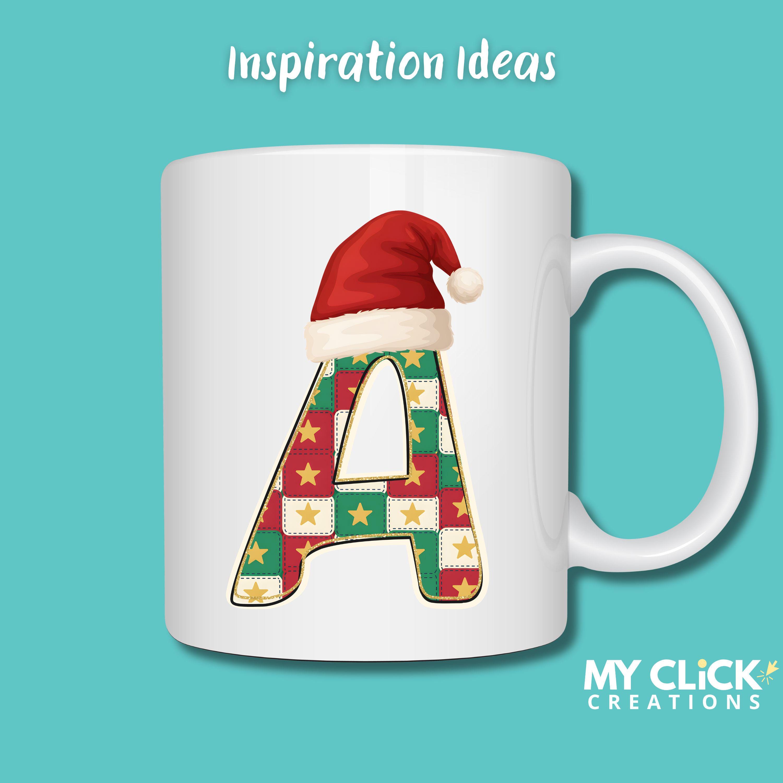 Christmas Classic Alphabet PNG Clipart – Includes 6 Xmas Styles A–Z ...