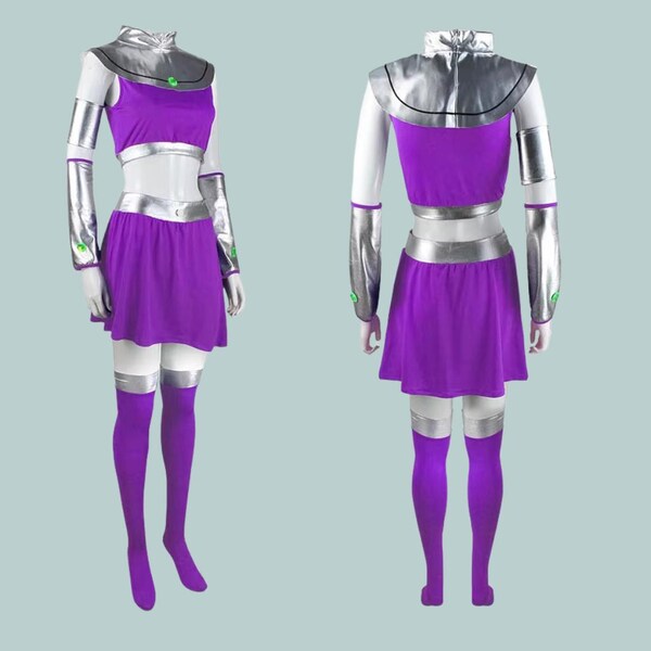 Starfire Cosplay Costume - Etsy