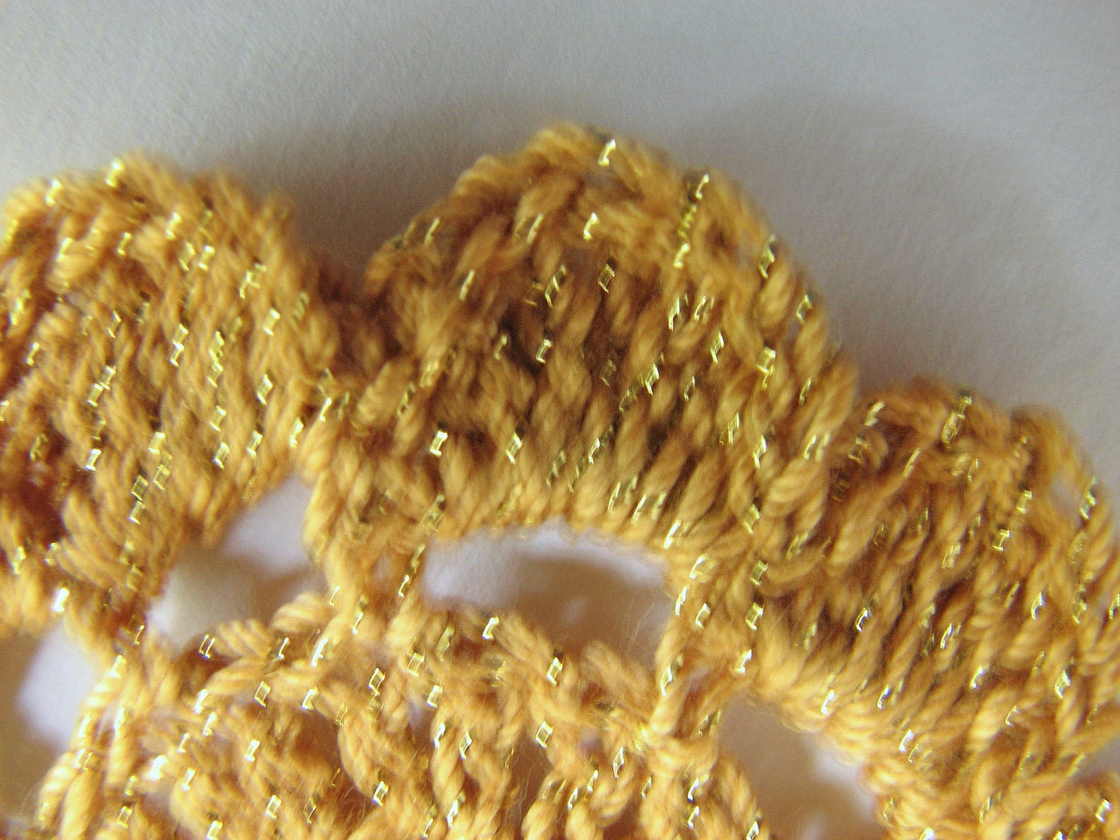 Crochet Thread Flowers 10 Metallic Gold & Silver Flowers | Etsy