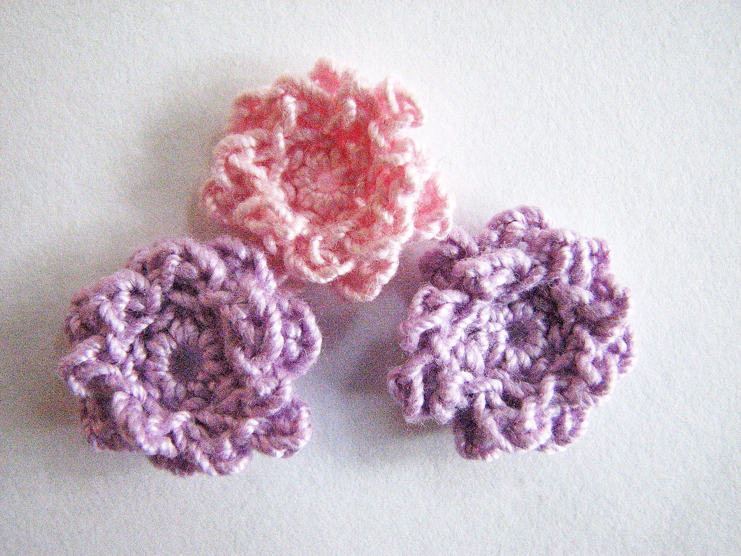 Crochet Flower Pattern Tiny Ruffle Flower Instant Download - Etsy