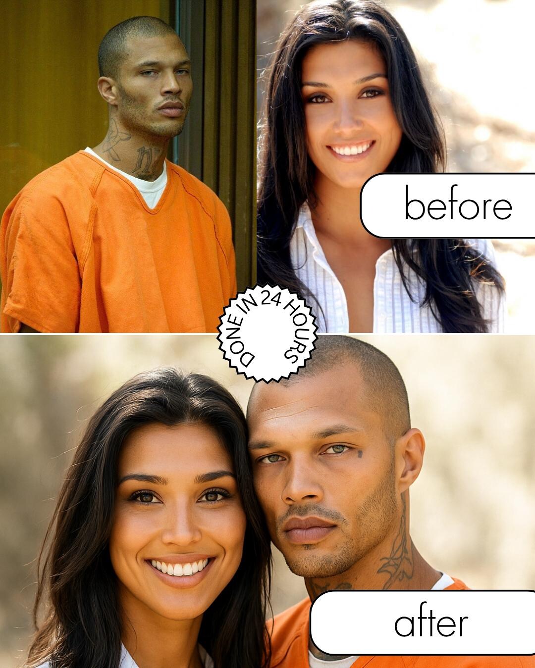 Custom Couples Portrait – Long Distance Relationship Art (digital File ...