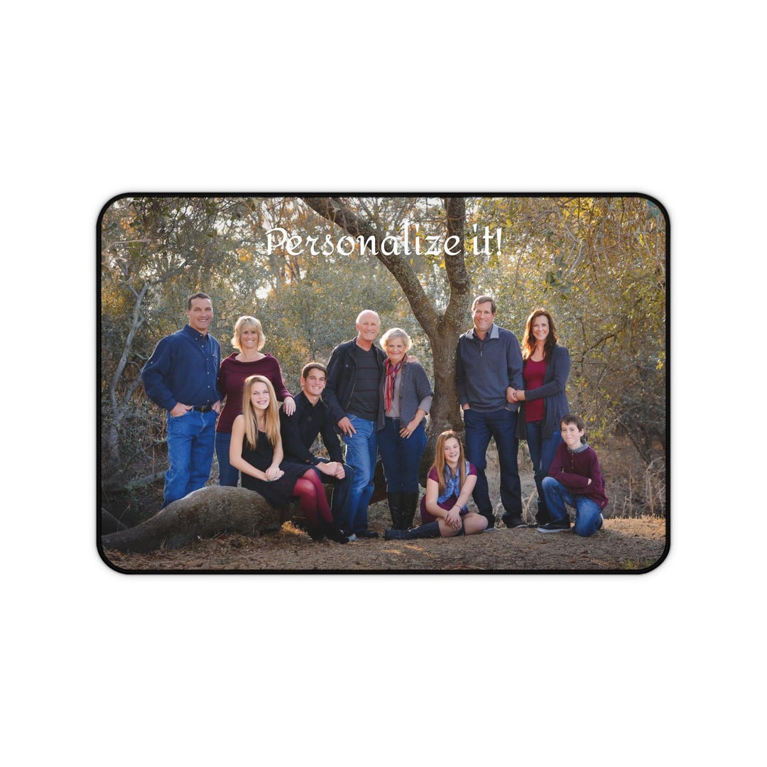 Custom Photo Desk Mat: Personalized Extra Large Mousepad - Etsy