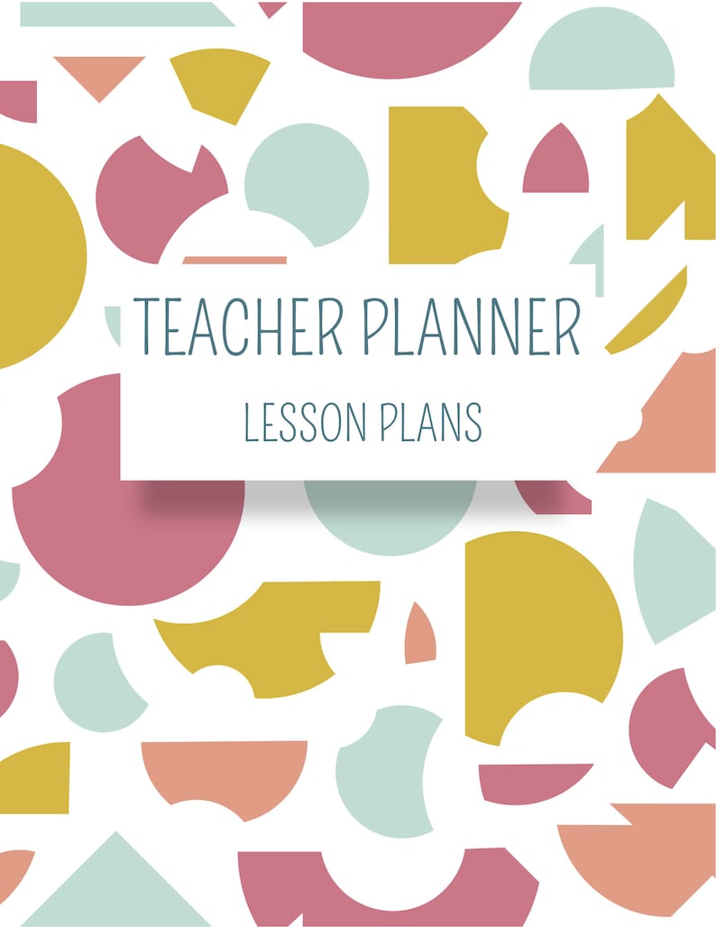 Digital Teacher Planner Journal, 50 Pages, Printable - Etsy