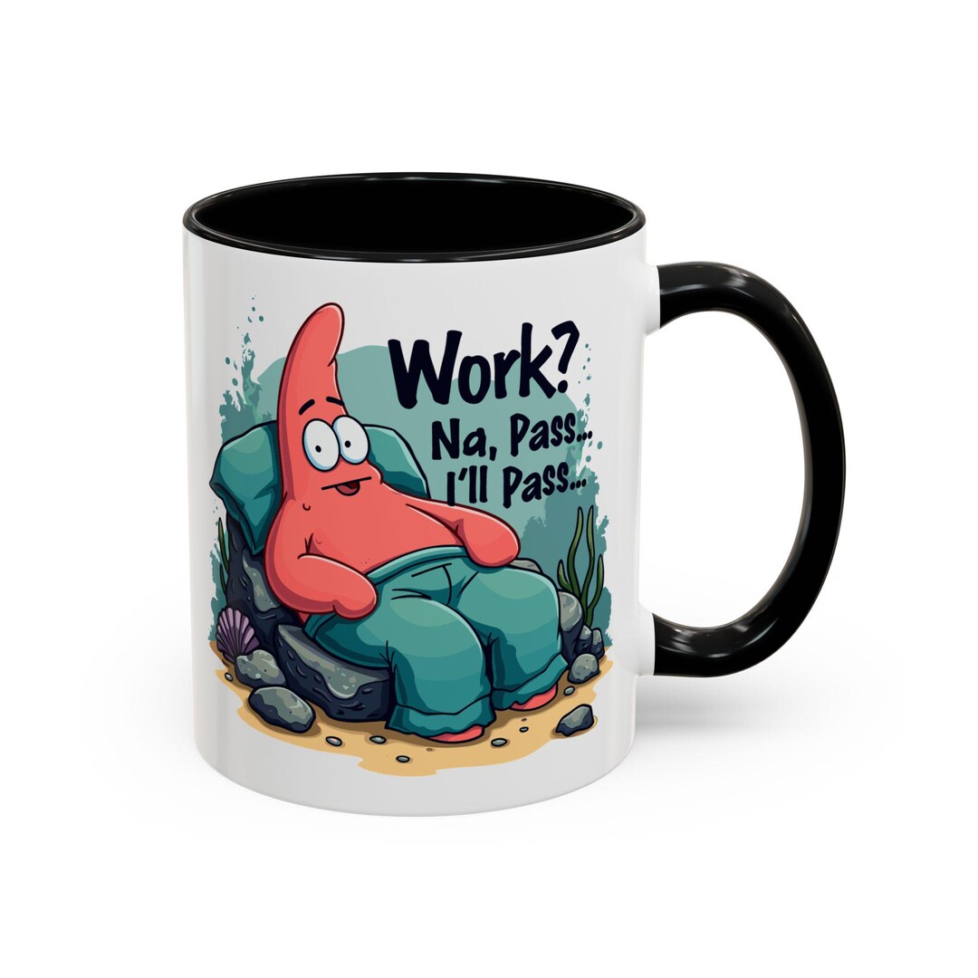 Patrick Coffee Mug Spongebob Squarepants Colorful Personalize Custom ...
